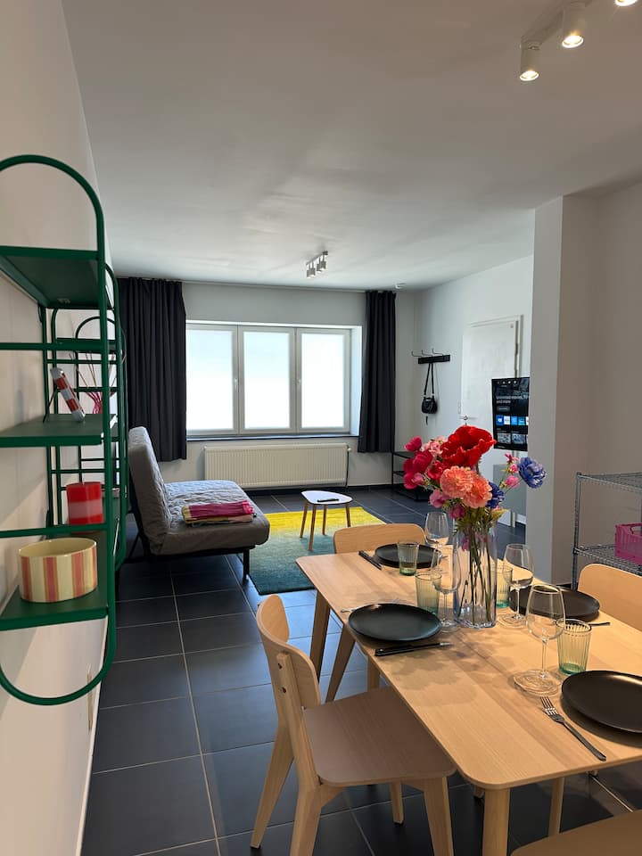 Appartement Rénové 60m2 Terrasse – 4pers – Liège - Liège
