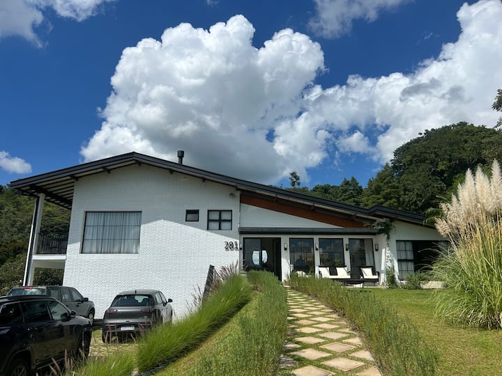 Casa De Campo Com Piscina E Lazer Em Atibaia - Atibaia