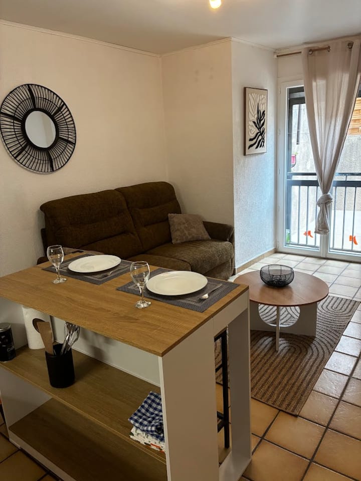 Studio Cosy Centre Ville Idéal Pros - Fos-sur-Mer