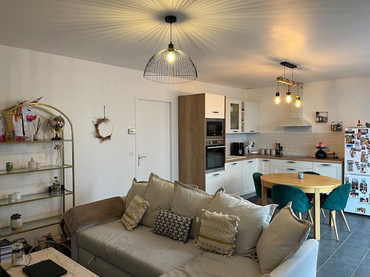 Maisonnette Entre Hossegor & Capbreton 4 Voyageurs - Labenne