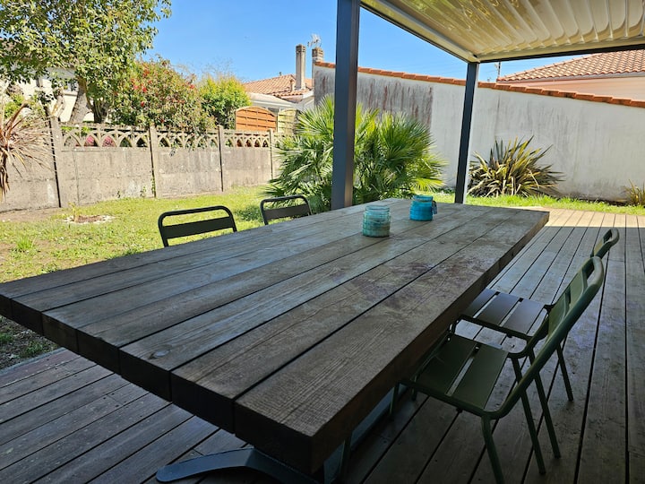 Entre Bordeaux Et Océan : Oasis Avec Pergola - Pessac