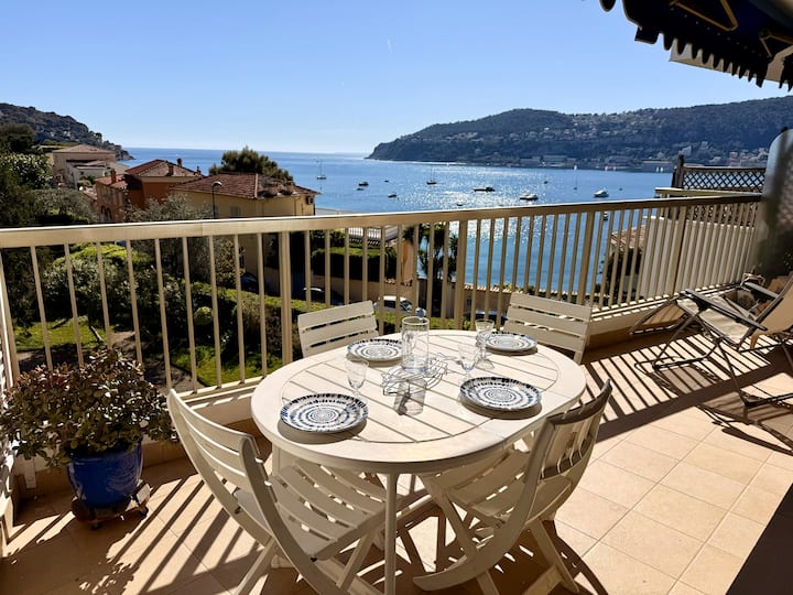 Appartement Climatisé Avec Terrasse Sur La Mer - Saint-Jean-Cap-Ferrat