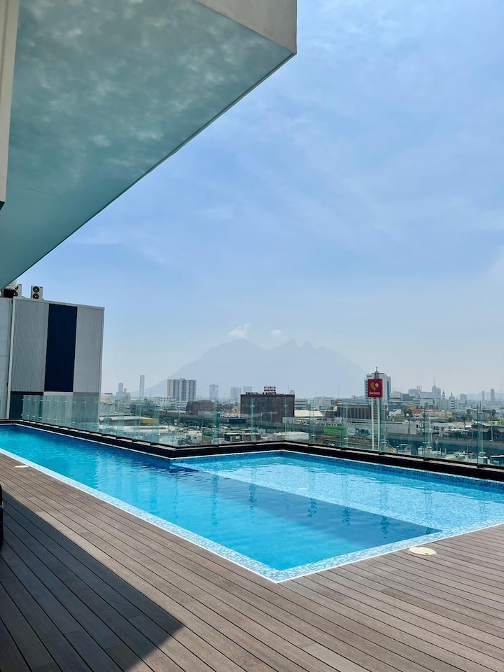 Free Parking + Metro 1 Cuadra | A/c + Wifi - México