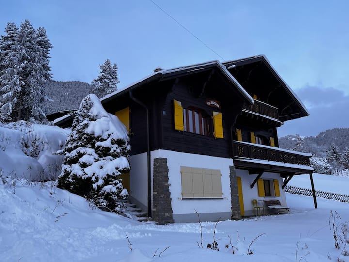 Chalet Familial Avec Vue Imprenable - Leysin