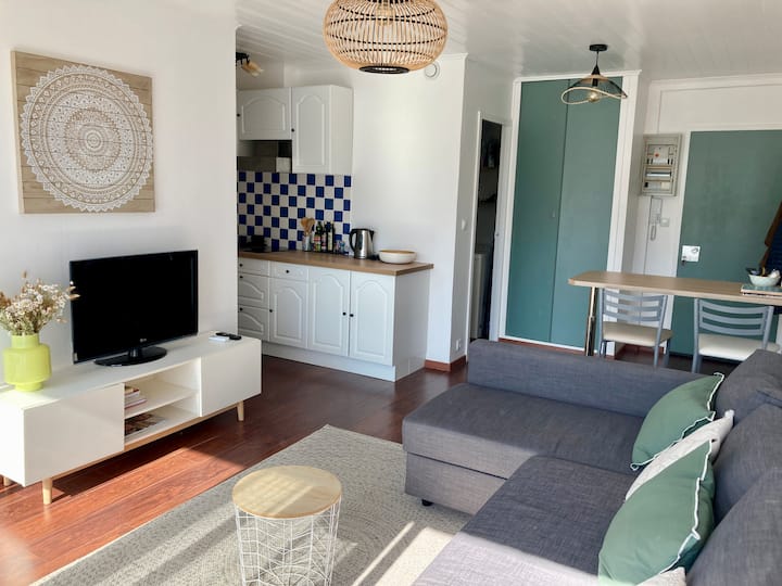 Appartement T2 Accès Direct Plage-parking-balcon - Arcachon
