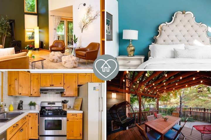 Serene + Spacious Boulder Oasis | Sleeps 10 | 30+ - Boulder, CO