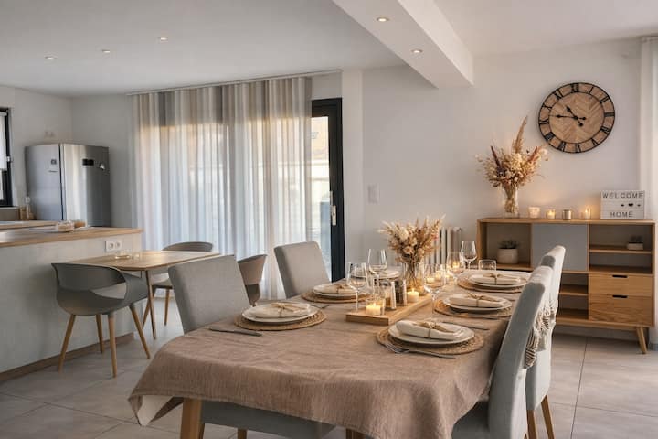 Ty Botrel, Maison Cosy 8p Jardin, Plages à 15 Min - Hennebont