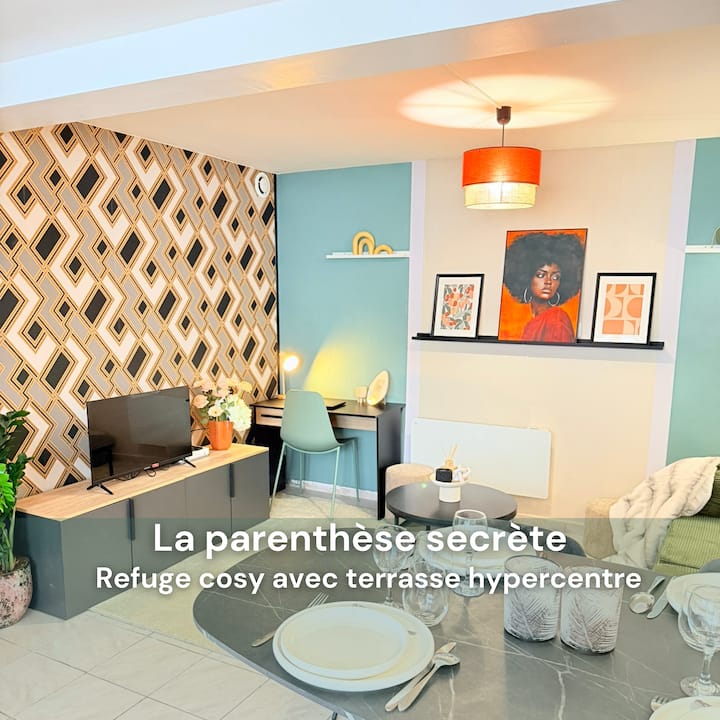 La Parenthèse Secrète - Refuge Cosy Avec Terrasse - Mouscron