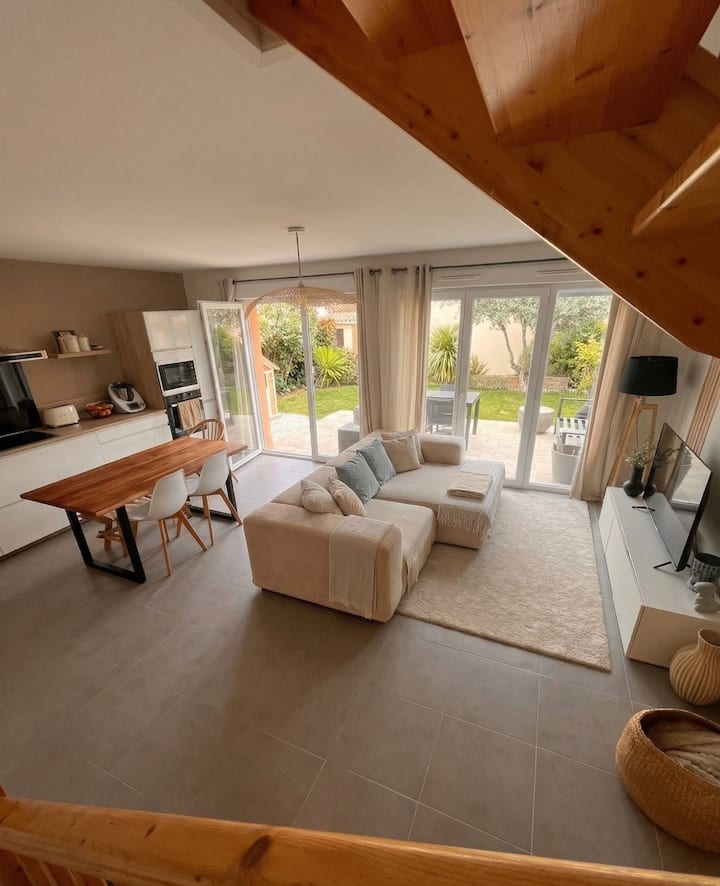 Maison Design & Climatisée | 18min Aix - Marseille - Bouc-Bel-Air