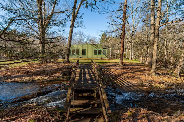 Waterfall House | Hot Tub, Pool, Fireplace, Trails - Saugerties, NY