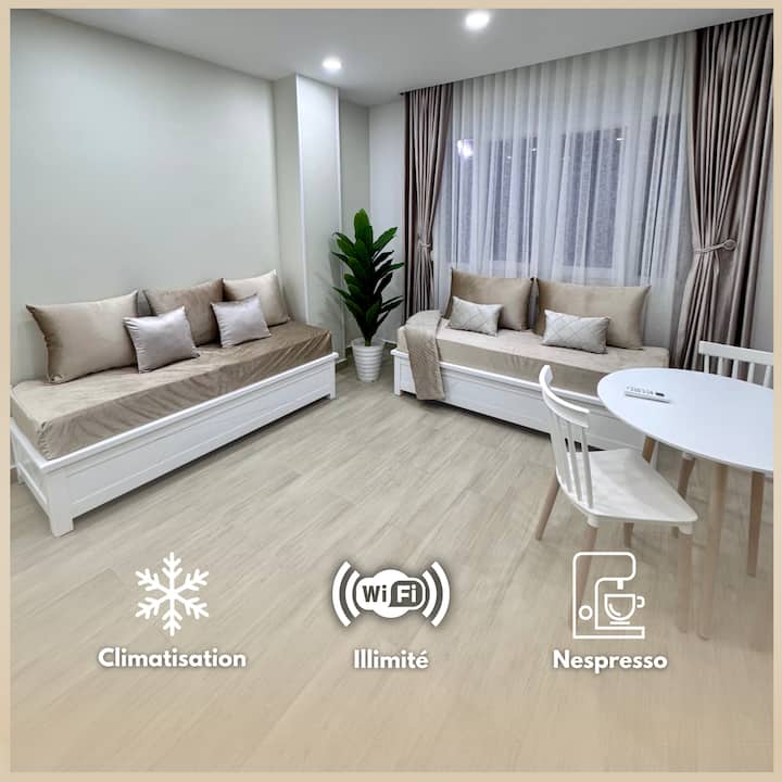 F2 Cosy Neuf • Sécurisé • Wi-fi • Parking - Algeria