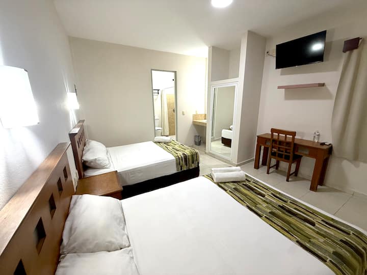 Centro Histórico | Selfcheckin | A/c+wifi | 4 Pers - Chetumal