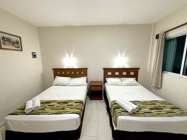 Centro Histórico | Selfcheckin | A/c+wifi | 4 Pers - Chetumal