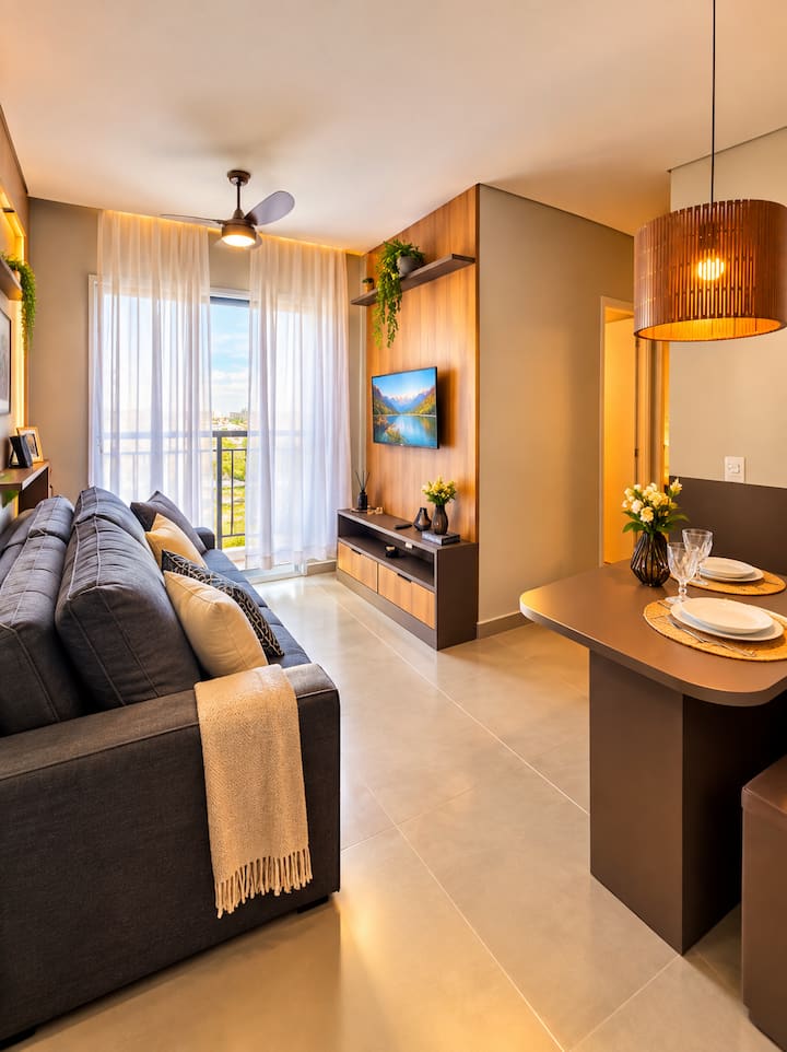 Next City View By Ap Smart|ar |Vaga| Piscina|2 Dor - Campinas