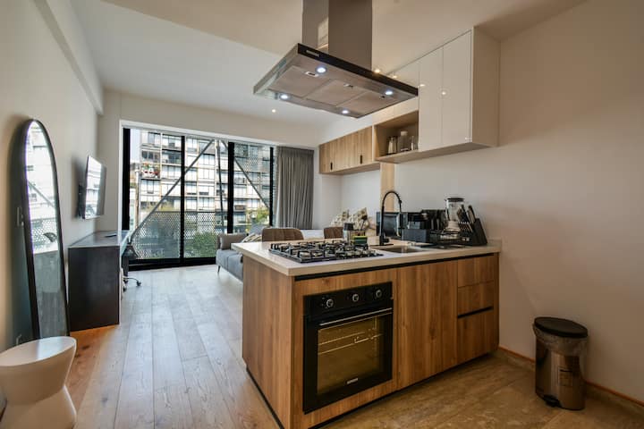 Loft Moderno + Ubicación Privilegiada - Mexico