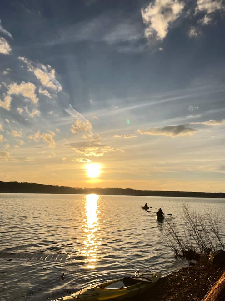 Golden Hour At The Lake - Cayuga Lake, NY
