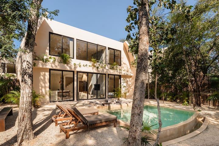 Gaia Luxury Jungle Villa-private Heated Pool-tulum - Tulum