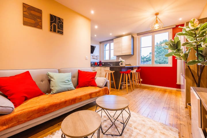 Appartement 3 Pièces - Coeur Rezé - 10 Min Nantes - Nantes