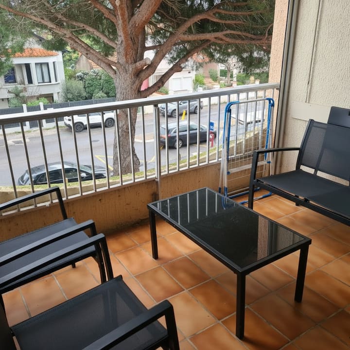 F2 - Proche Mer Et Commerce Avec Parking - Argelès-sur-Mer