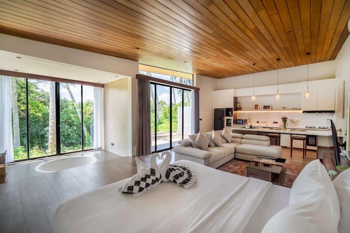 Emerald Hill 4a | Minimalist 1br Villa In Ubud - Ubud