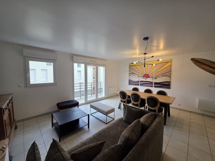 Appartement 100m2 Lumineux -3 Chambres Proche Mer - Saint-Malo