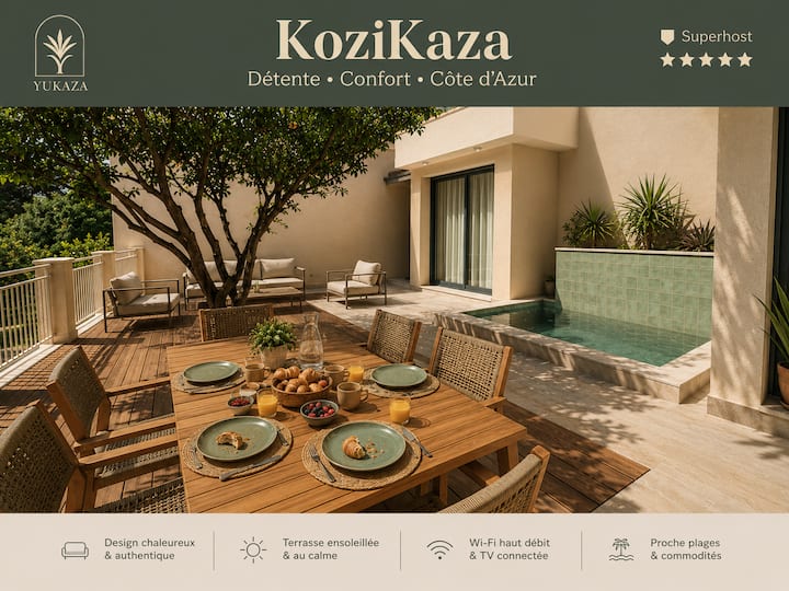 Kozikaza : Maison De Vacances Zen Et Cosy - Menton