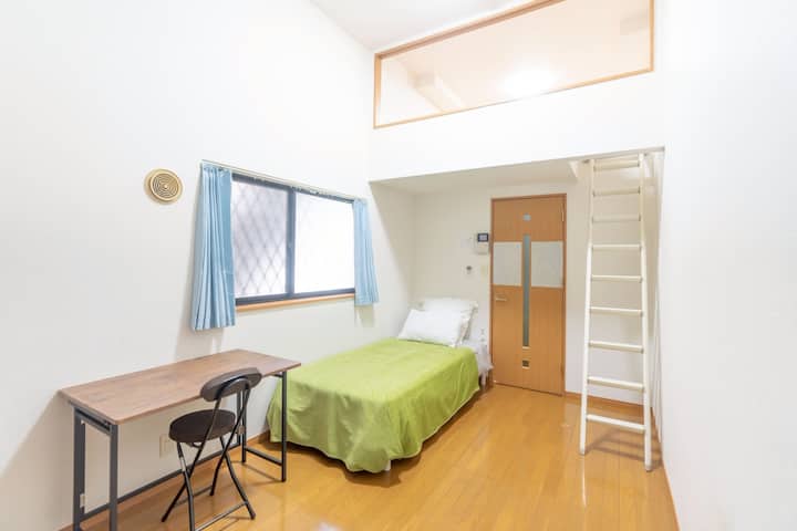 E15) Walking Distance Tenjin Area / Private 3 Ppl - Fukuoka