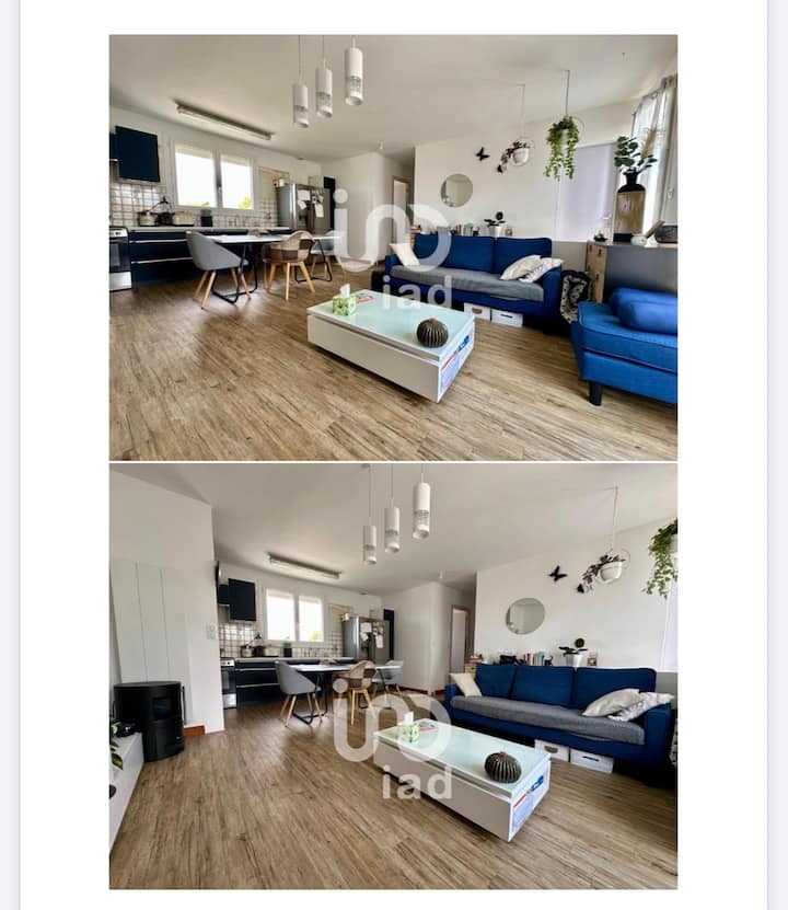 Appartement 1er éTage à 10 Minutes Des Plages - Meschers-sur-Gironde