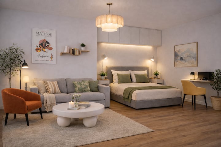 Quiet & Refined Studio| 18 Min To Geneva & Airport - Ferney-Voltaire