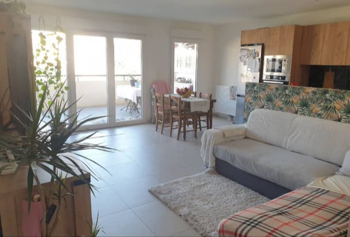 T4 Climatisé Avec Terrasse Et Garage Ajaccio - Ajaccio