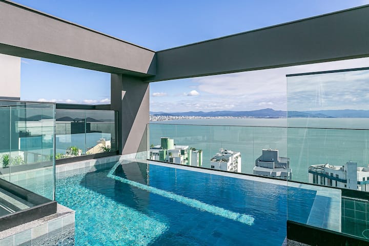 Sea View | Gastronomy | Pool #Ct01 - Florianópolis