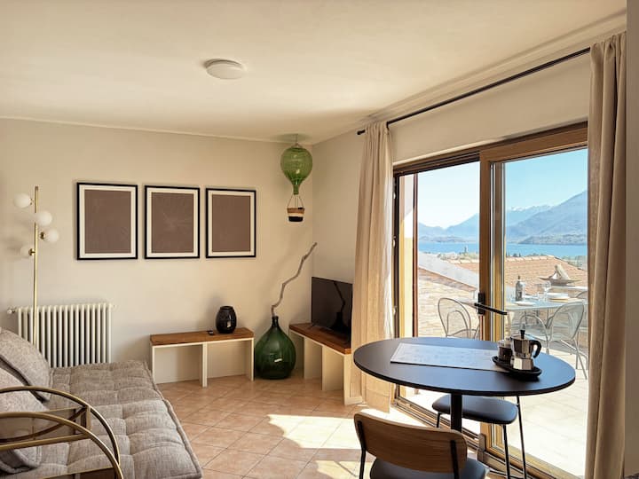 "Terrace" Appartamento Borgolago - Italien