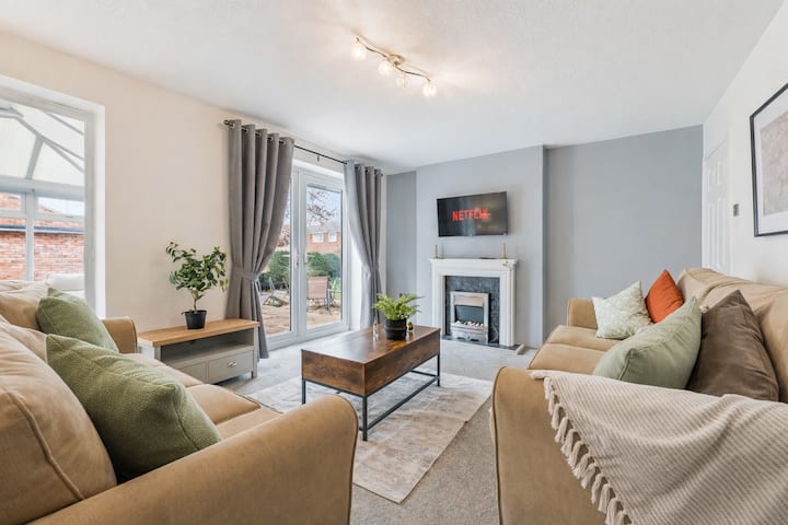 New 3br Gem, 2 Car Drive, Contractor/leisure Stay - Leominster