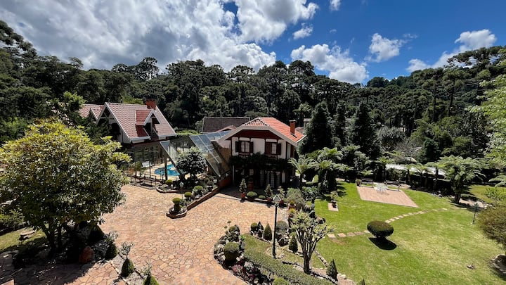 650m² | Heated Pool | Sauna | Nature - Brazil