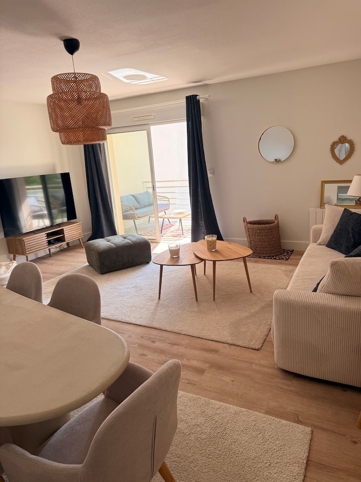 T3 Standing 6 Pers, 2 Terrasses, Vue Lac, Minimes - Châtelaillon-Plage