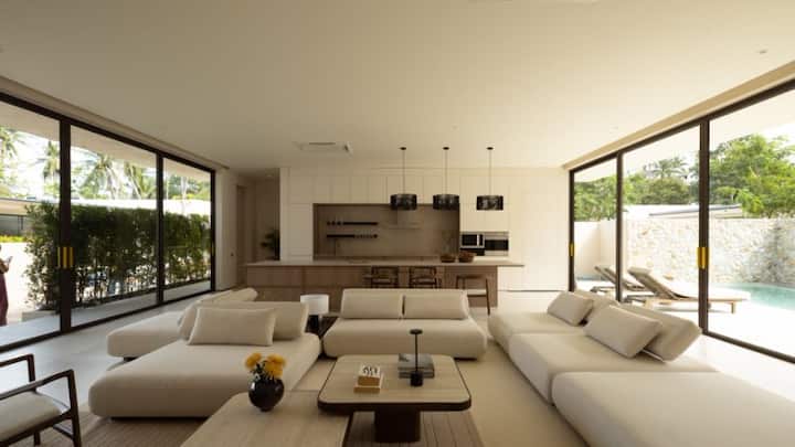 Swimming Pool Kw Villa, Walk To The Beach Private - Ko Pha Ngan