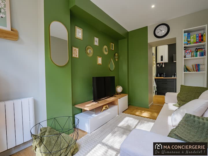 L'aparté - Premium, Jardin, Wifi, Parking Gratuit - Plage du Portel