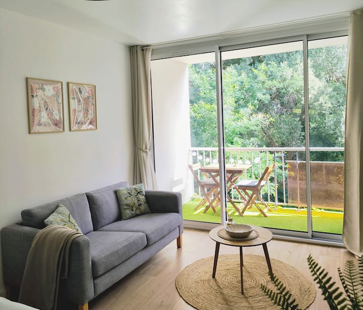 Studio Cosy Proche Plages (Clim, Parking Et Wifi) - Toulon