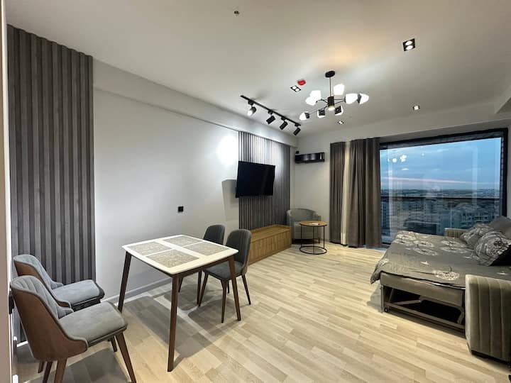 Sky Studio Nrg U-tower, Закаты над Ташкентом - Ouzbékistan