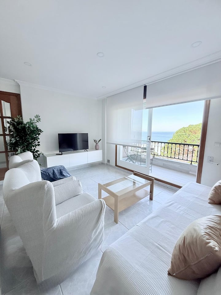 Piso Oriente Sanxenxo Con Terraza Y Vistas Al Mar - Sanxenxo