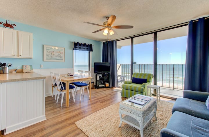 Oceanfront 1br Getaway In Carolina Beach! - Carolina Beach, NC