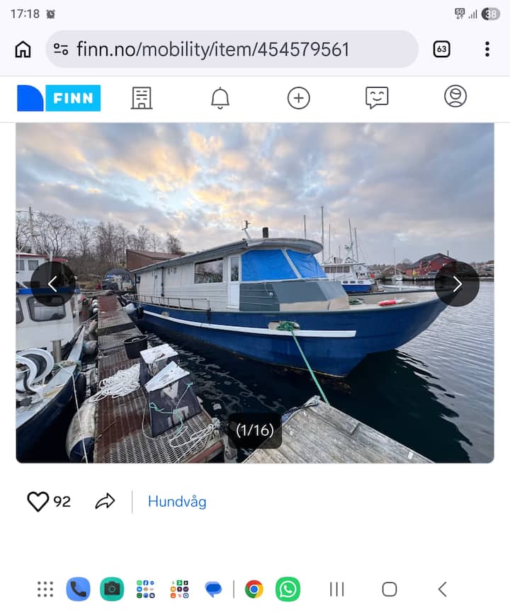 Spennende Leilighet I Husbåt - Stavanger