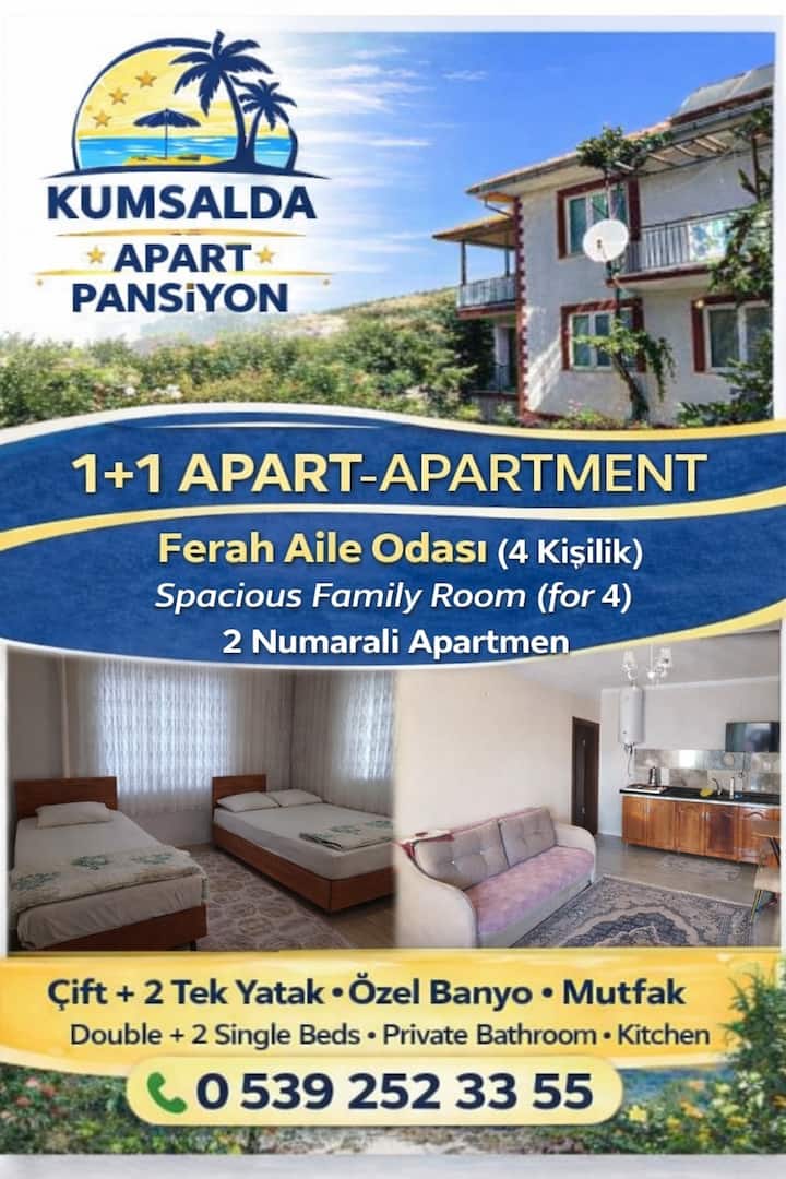 Salda Gölü Konaklama (Kumsalda Apart 2 Nolu) - Salda