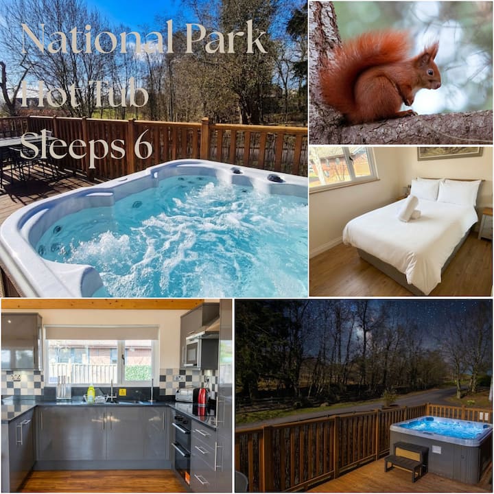 Cabin W/ Hot Tub, National Park, Red Squirell, - Otterburn