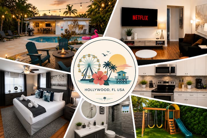 4br Heated Pool Home Near Hollywood Beach | Bbq - Hollywood, FL