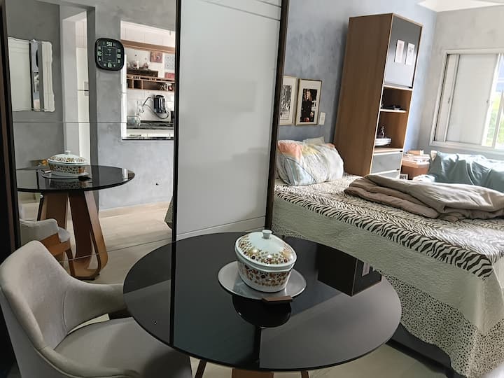 Studio Aconchegante E Completo Em áRea Nobre. - Santo André