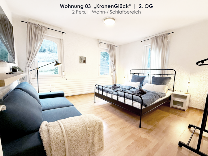 Studioapartment Im Schwarzwald | 2 Pers | Ausblick - Bad Wildbad