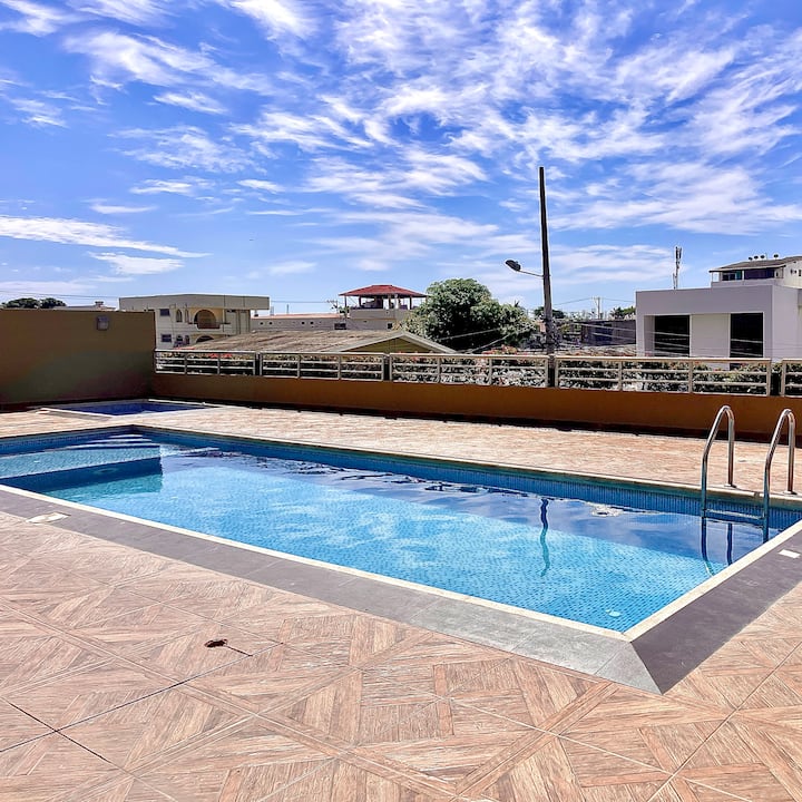 Suite Con Piscina A Una Cuadra De La Playa. - Salinas