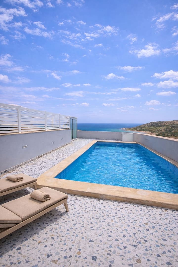 Luxury Penthouse W/ Private Pool -Gozo- Da Carmelo - Málta