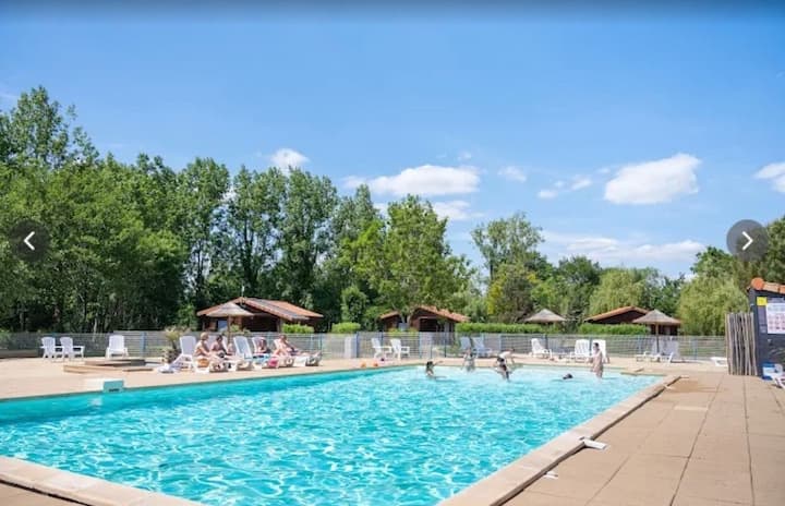 Chalet Bois 9 Domaine Les Epinettes - Sallertaine